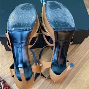 Saint Laurent | Shoes | Caramel Color Saint Laurent Paris Shoes | Poshmark